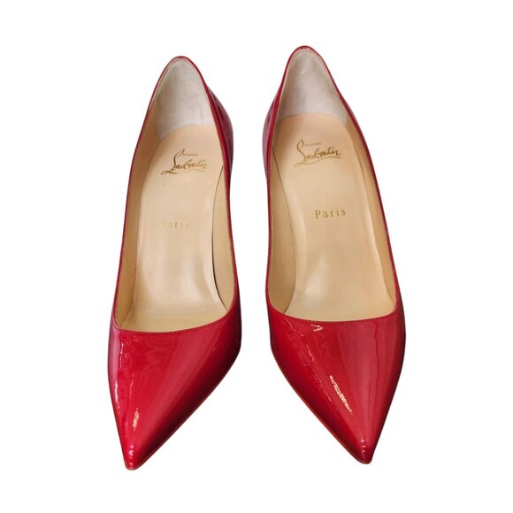 Christian Louboutin | Shoes | Christian Louboutin Red So Kate 2 Patent ...
